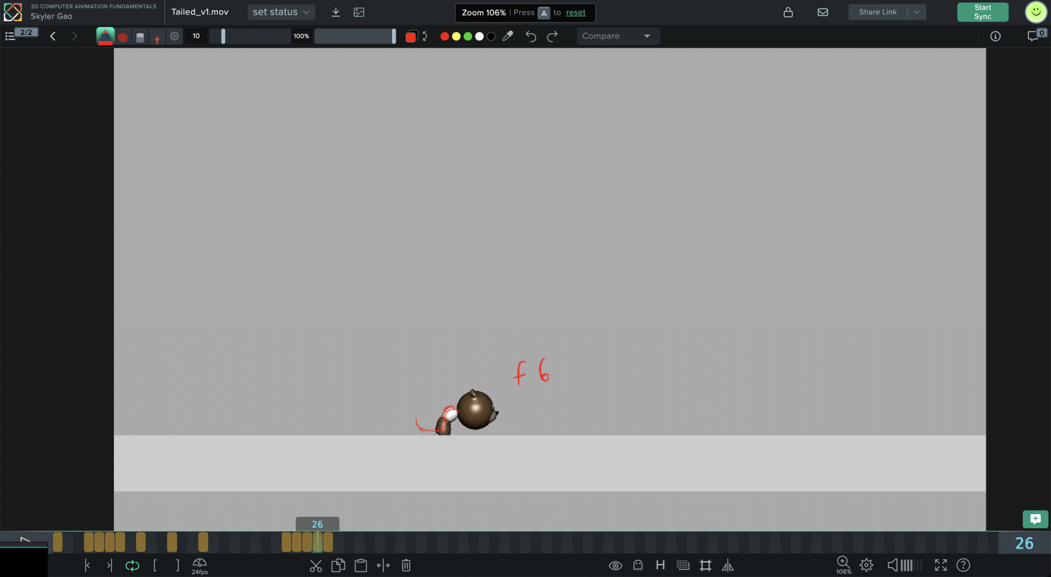 Week5 Weight in Animation – Skyler MA 3D Computer Animation